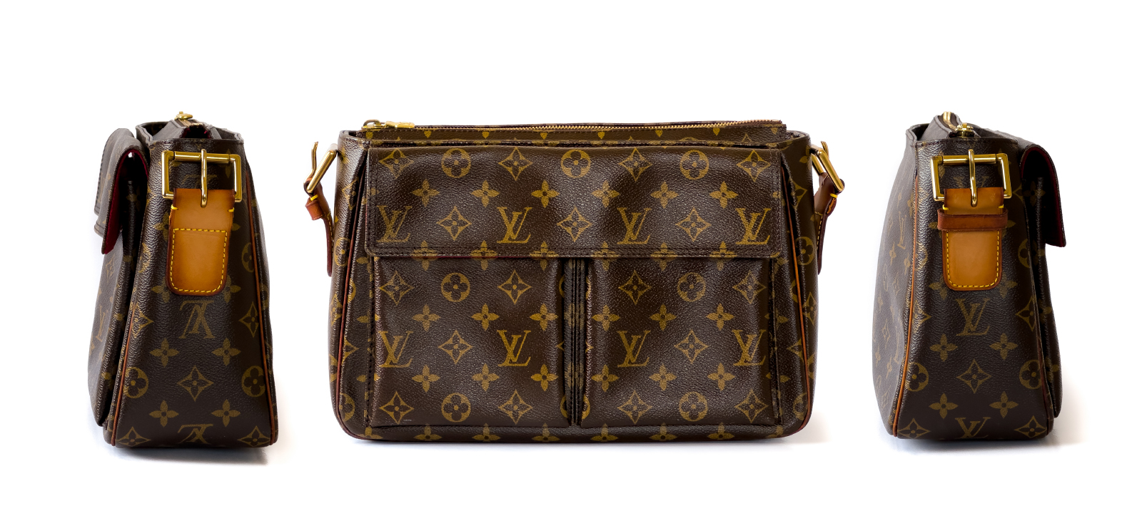 包包維修｜LV M51163 Viva Cite GM 背帶扣換新 - Patina Bespoke 訂製皮件 | 手工訂製包